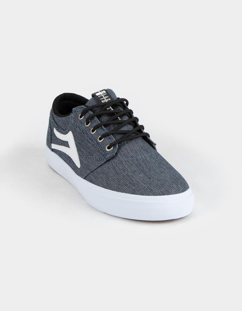 LAKAI Griffin Textile Mens Shoes - BLACK COMBO - 8.5 | Tillys
