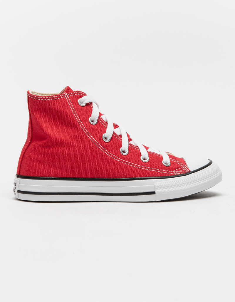 CONVERSE Chuck Taylor All Star High Top Kids Shoes - RED | Tillys