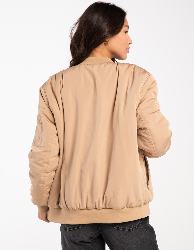 RSQ Womens Bomber Jacket - TAN | Tillys