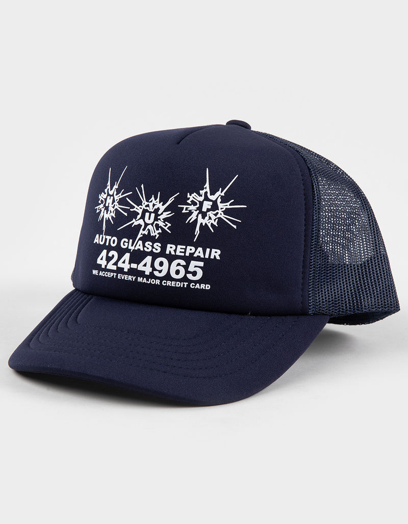 HUF Auto Glass Trucker Hat - NAVY COMBO - ONE SIZE | Tillys