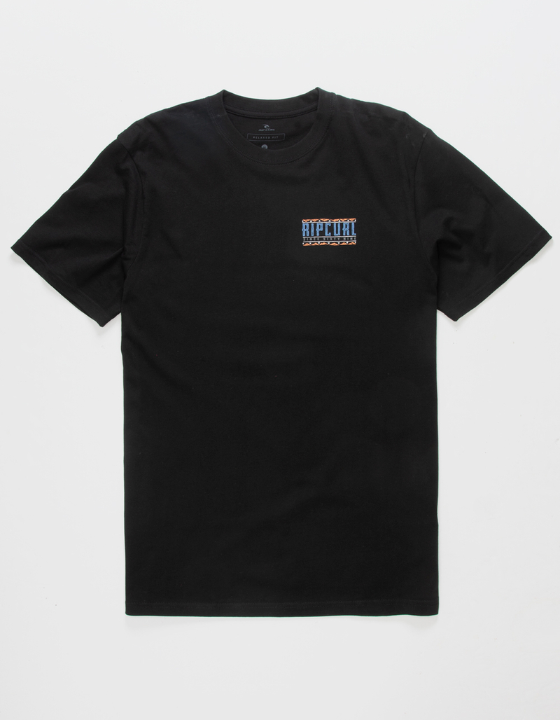 RIP CURL Cut Out Mens Tee - BLACK | Tillys