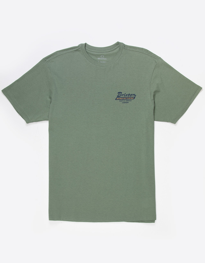BRIXTON Township Tailored Mens Tee - GREEN | Tillys
