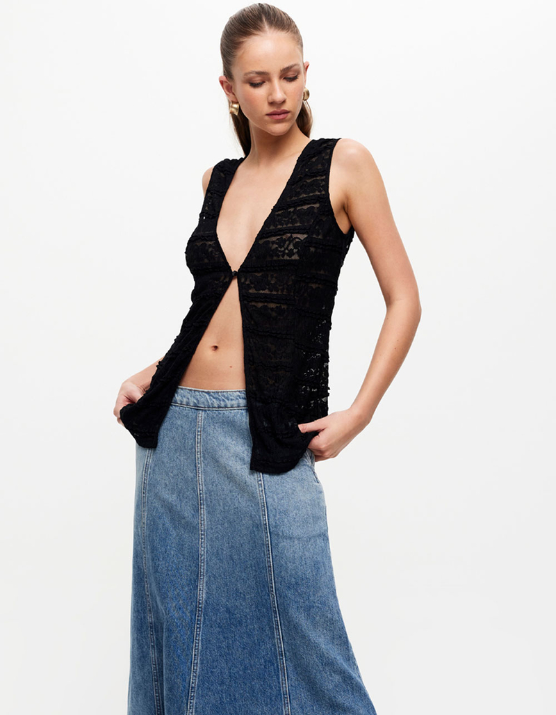 LIONESS Olsen Womens Vest - BLACK | Tillys