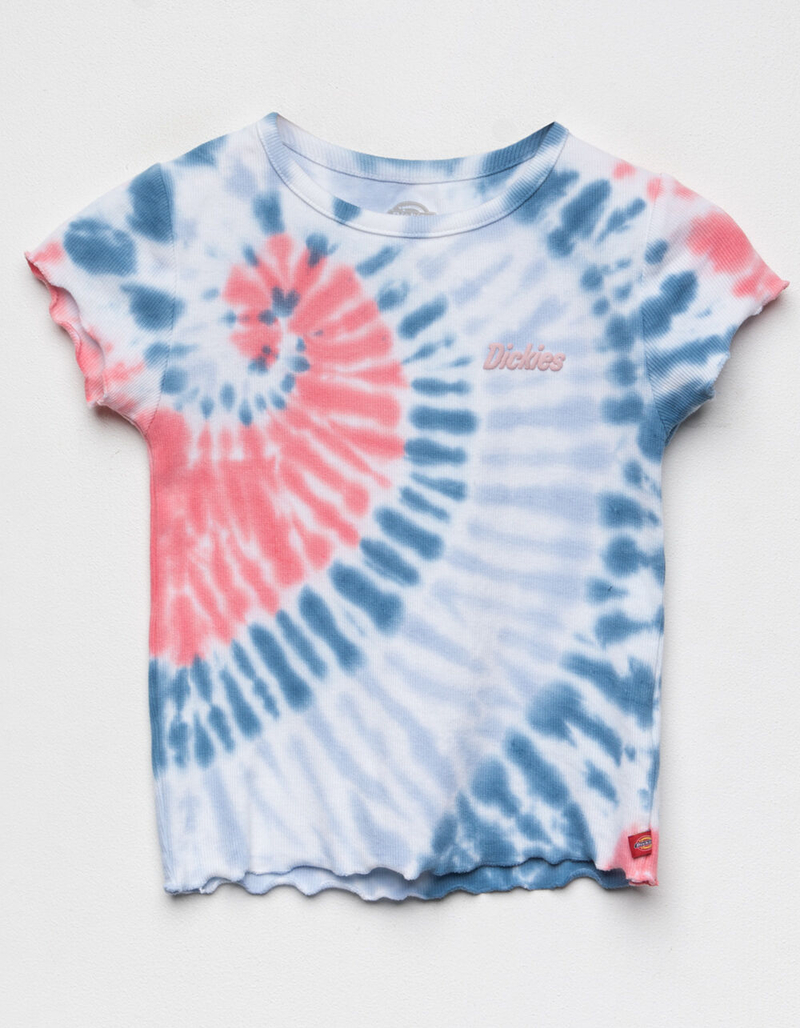 DICKIES Tie Dye Girls Baby Tee - BLUCO | Tillys
