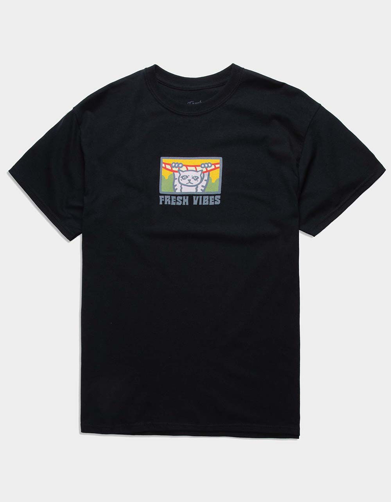 FRESH VIBES 5 Somewhere Mens Tee - BLACK - L | Tillys