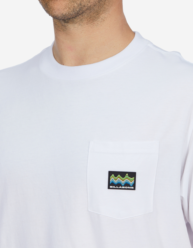 BILLABONG Pocket Labels Mens Pocket Tee - WHITE | Tillys