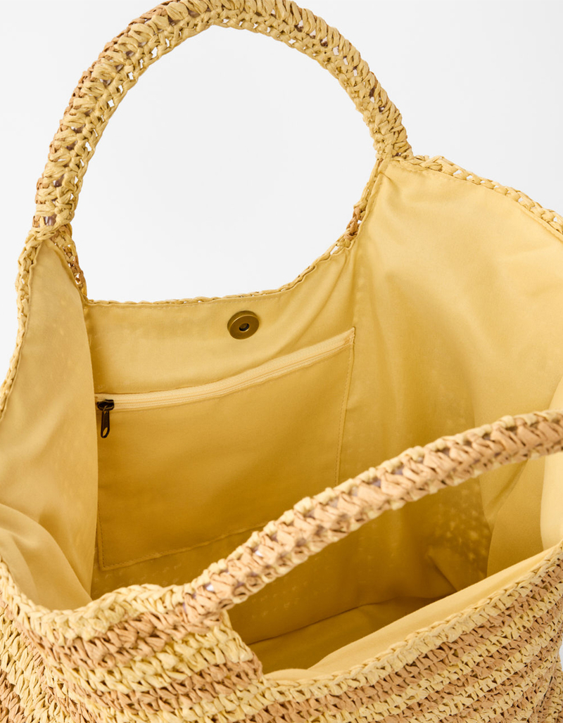 RIP CURL Classic Surf Paper 27L Tote - NATURAL - ONE SIZE | Tillys