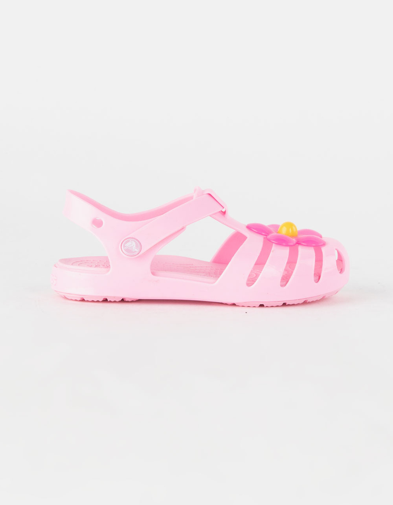 CROCS Isabella Charm Girls Sandals - BABY PINK - 3 | Tillys