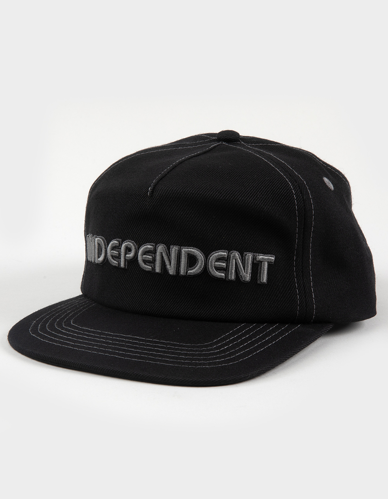 INDEPENDENT Groundwork Snapback Hat - BLACK - ONE SIZE | Tillys