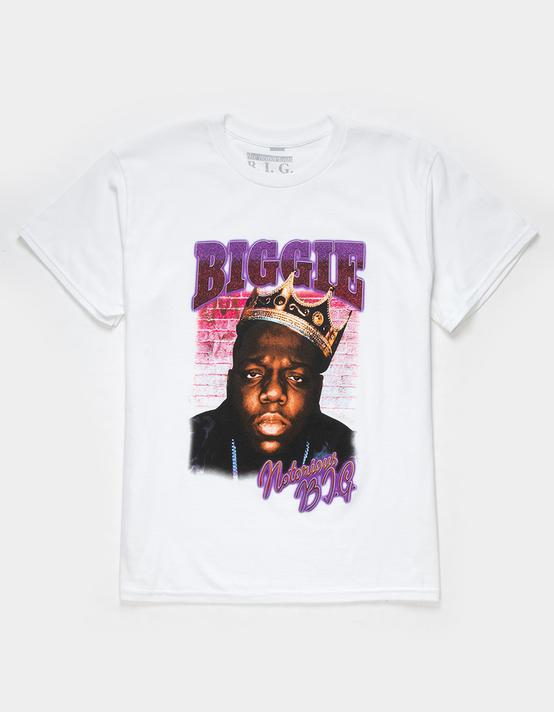 BIGGIE SMALLS Boys Tee - WHITE | Tillys