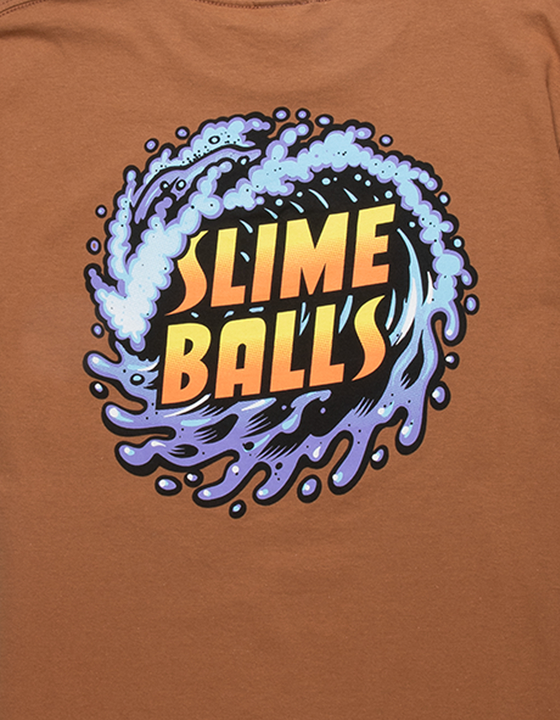SLIME BALLS Slime Wave Mens Tee - LIGHT BROWN | Tillys
