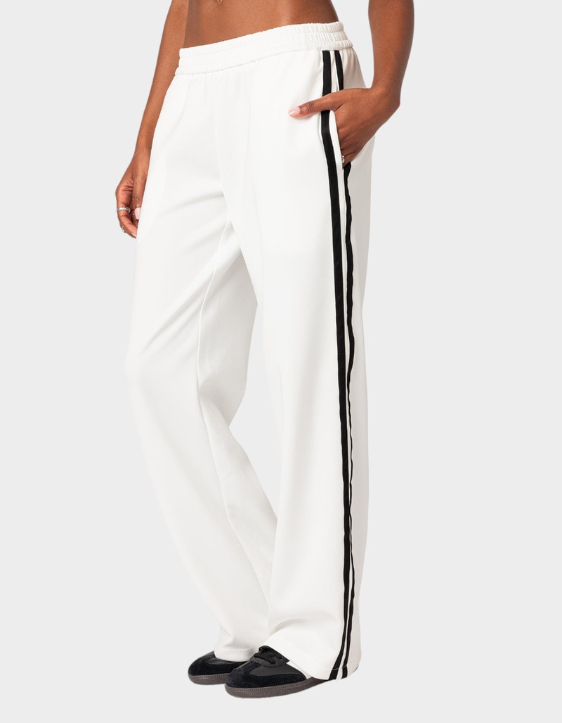EDIKTED Robyn Track Pants - WHITE | Tillys