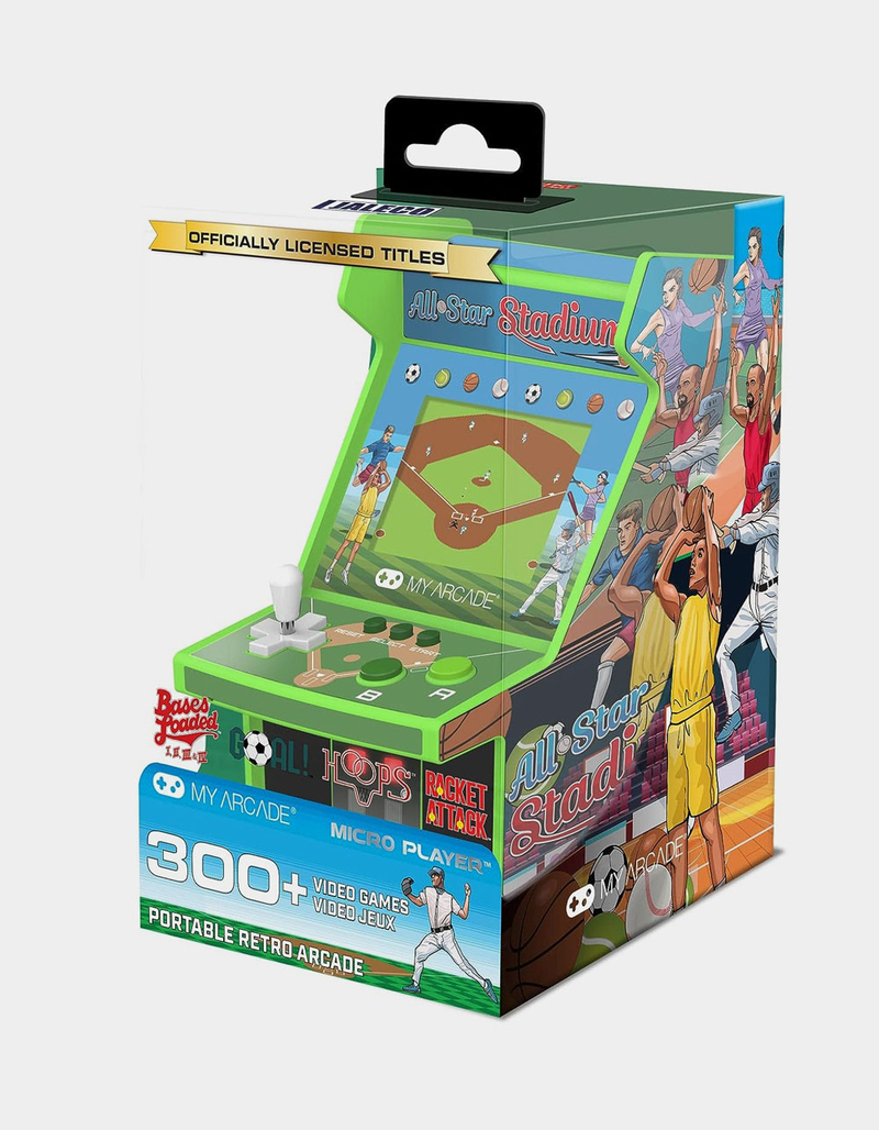 MY ARCADE All Star Stadium Micro Player - GREEN | Tillys