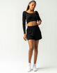 4TH & RECKLESS Robyn Womens High Waist Shorts - BLACK | Tillys