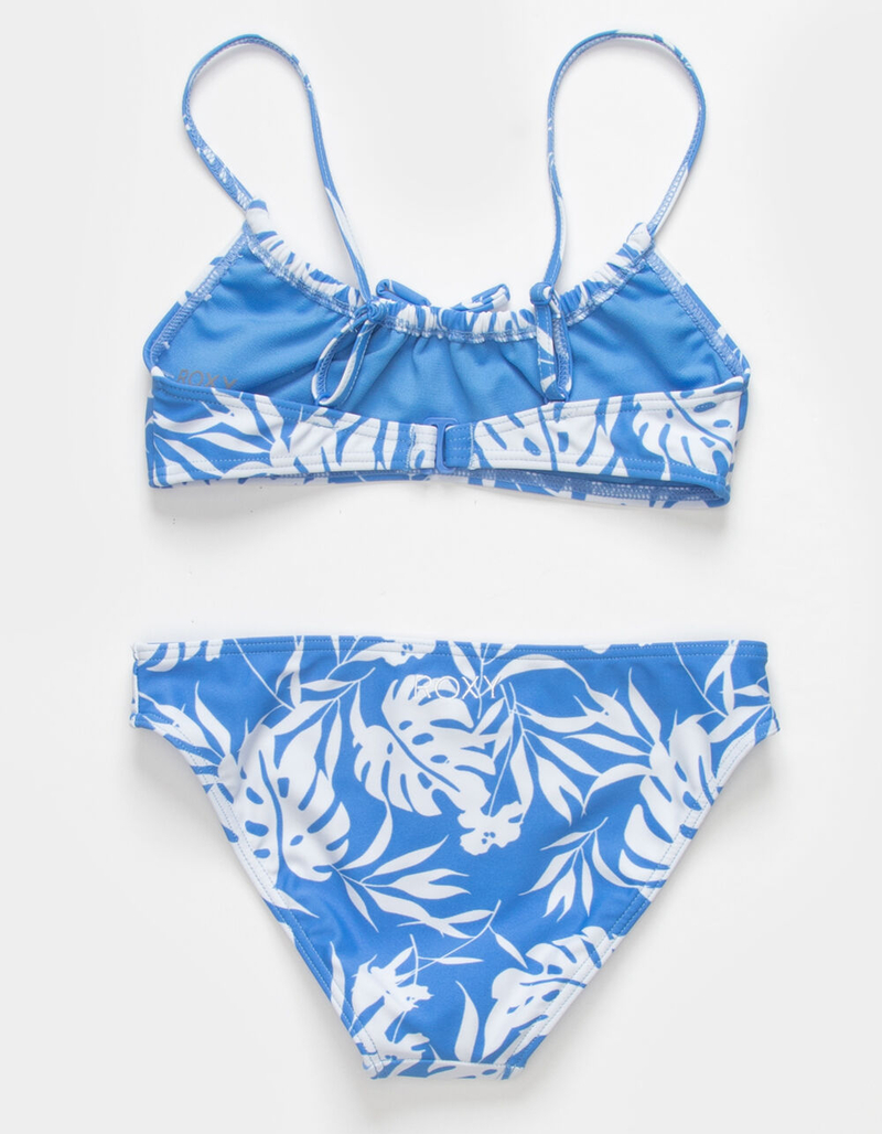ROXY California Friends Girls Bralette Bikini Set - BLUE COMBO | Tillys