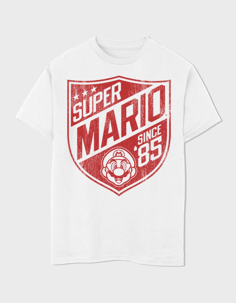 MARIO Super Mario Since 85 Unisex Kids Tee - WHITE - M | Tillys