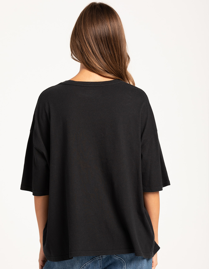 HURLEY America Womens Boyfriend Tee - BLACK - L | Tillys