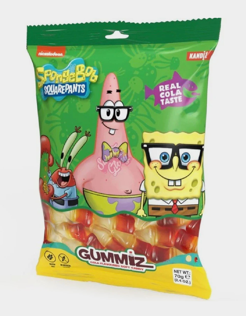 GUMMIZ SpongeBob SquarePants Cola Flavored Gummy Candy - MULTI - ONE ...