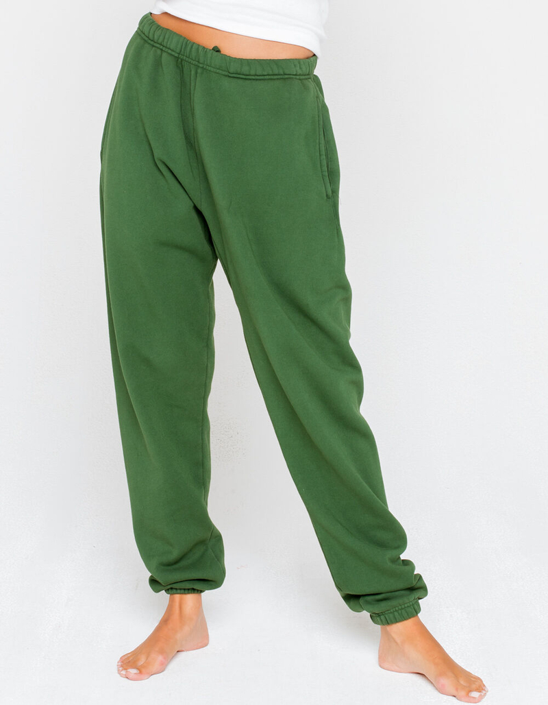 MADE Womens Green Sweatpants - GREEN - L | Tillys