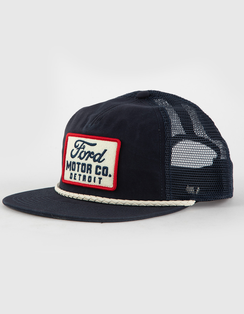 AMERICAN NEEDLE Ford Wyatt Mens Trucker Hat - NAVY - ONE SIZE | Tillys