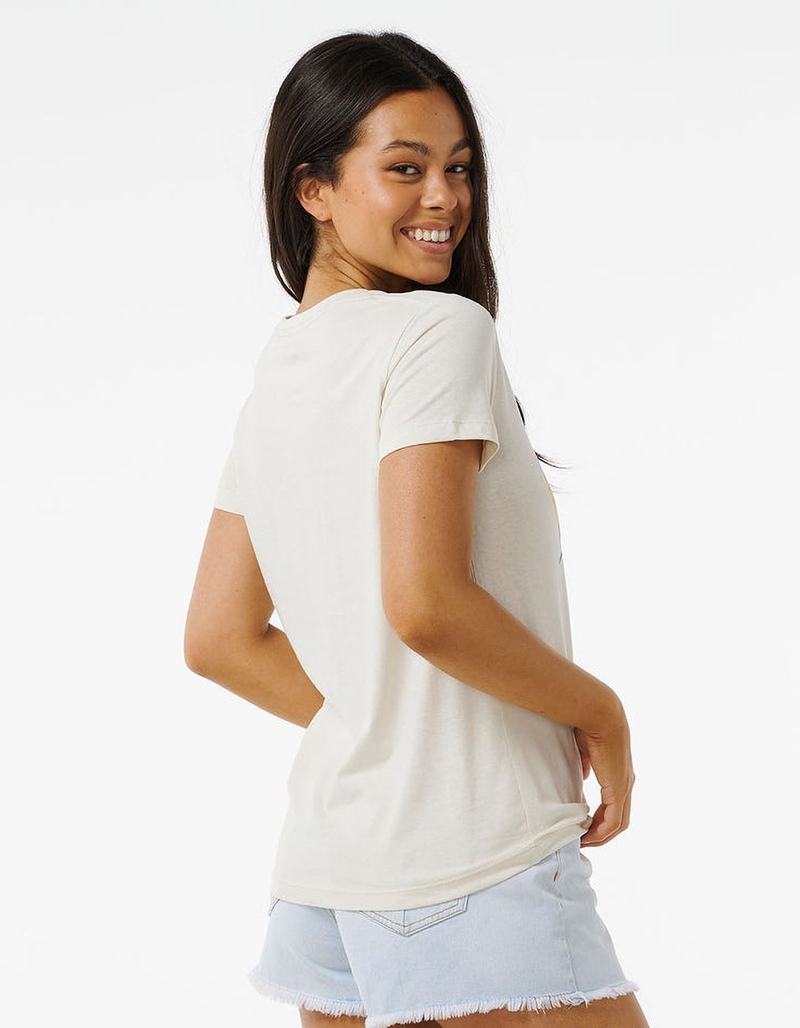 RIP CURL Sun Waves Womens Tee - BONE | Tillys