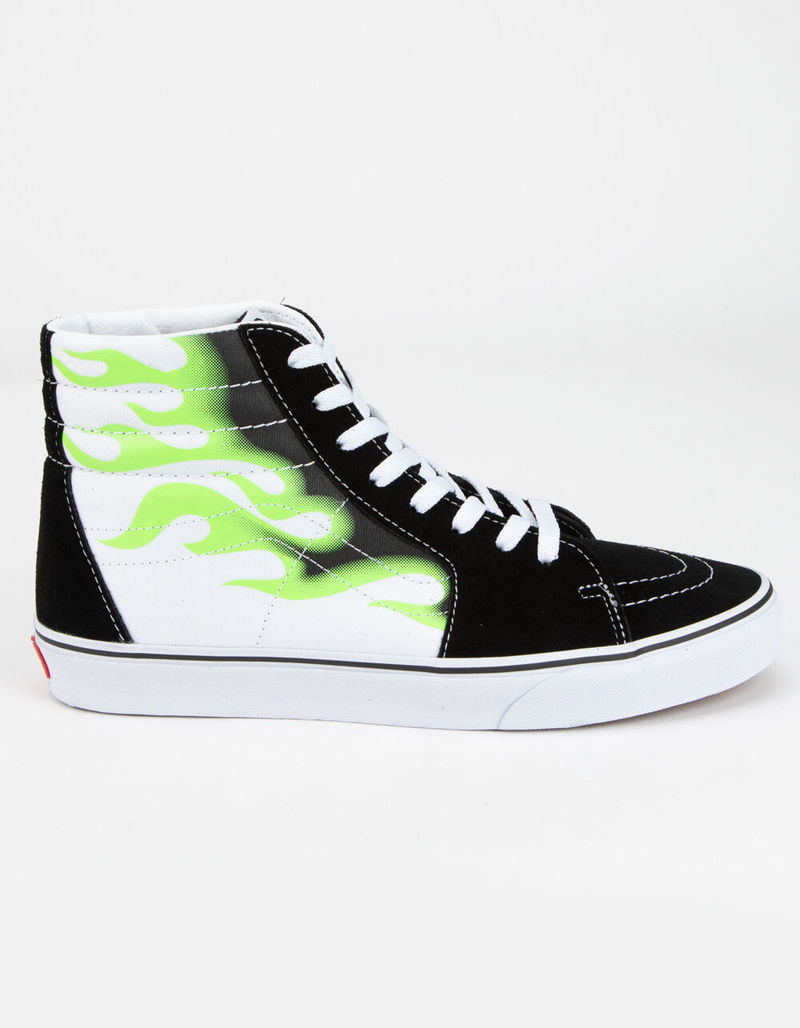 VANS Flame Sk8-Hi Shoes - BLACK COMBO - M7.5 / W9 | Tillys