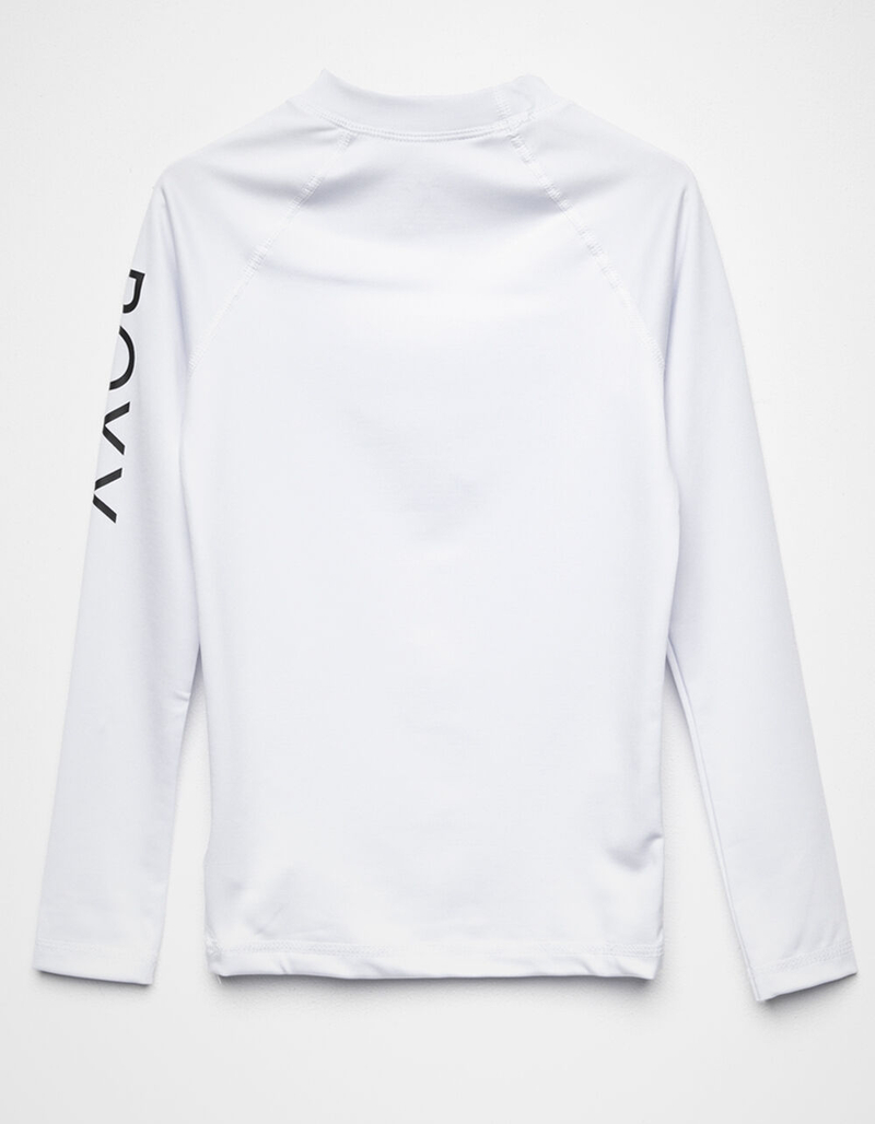 ROXY Whole Hearted Girls White Rash Guard - WHITE | Tillys