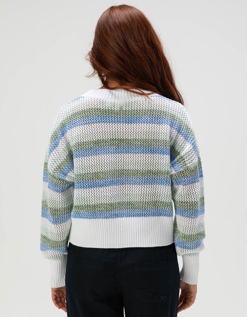 ROXY Frankie Womens Stripe Sweater - BLUE COMBO - XXL | Tillys