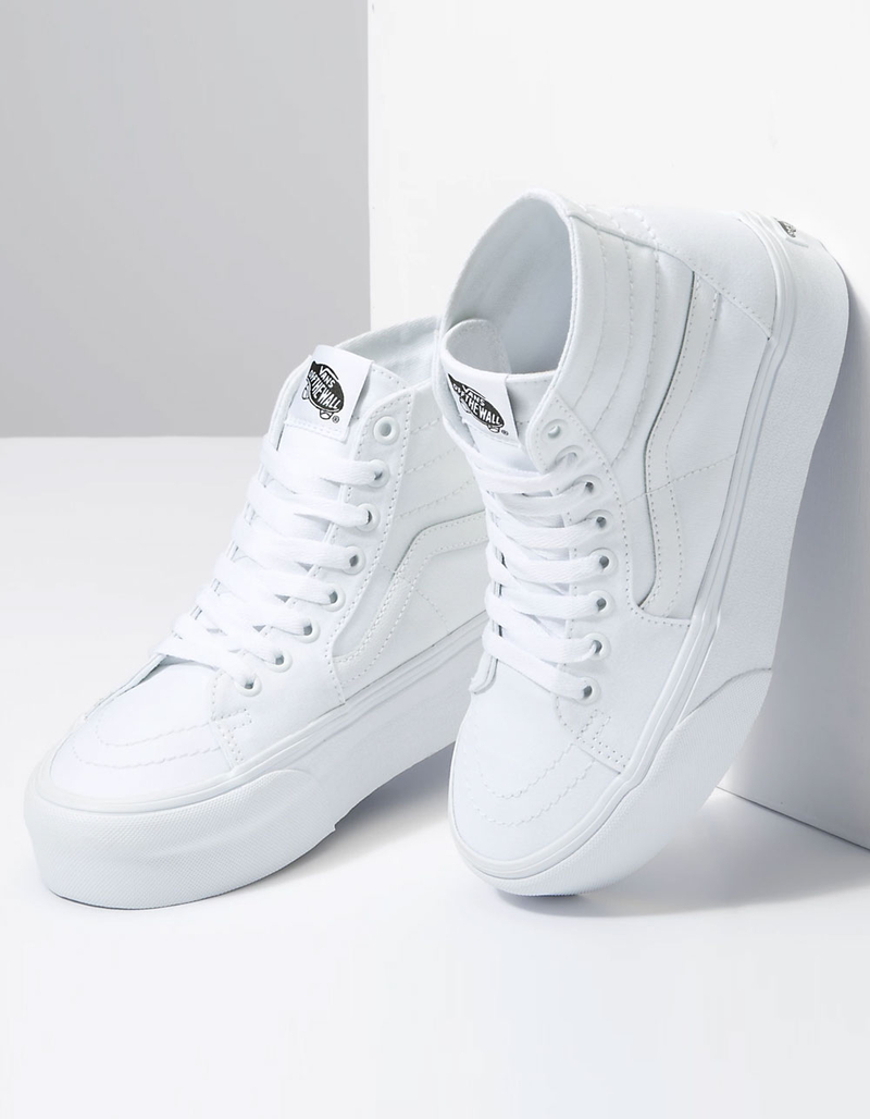 VANS SK8-Hi Tapered Stackform Womens Shoes - WHITE | Tillys