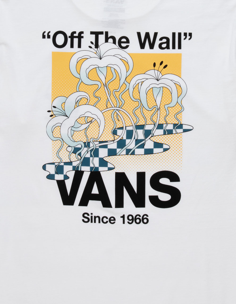 VANS Checkerboard Blooming Mens Tee - WHITE | Tillys