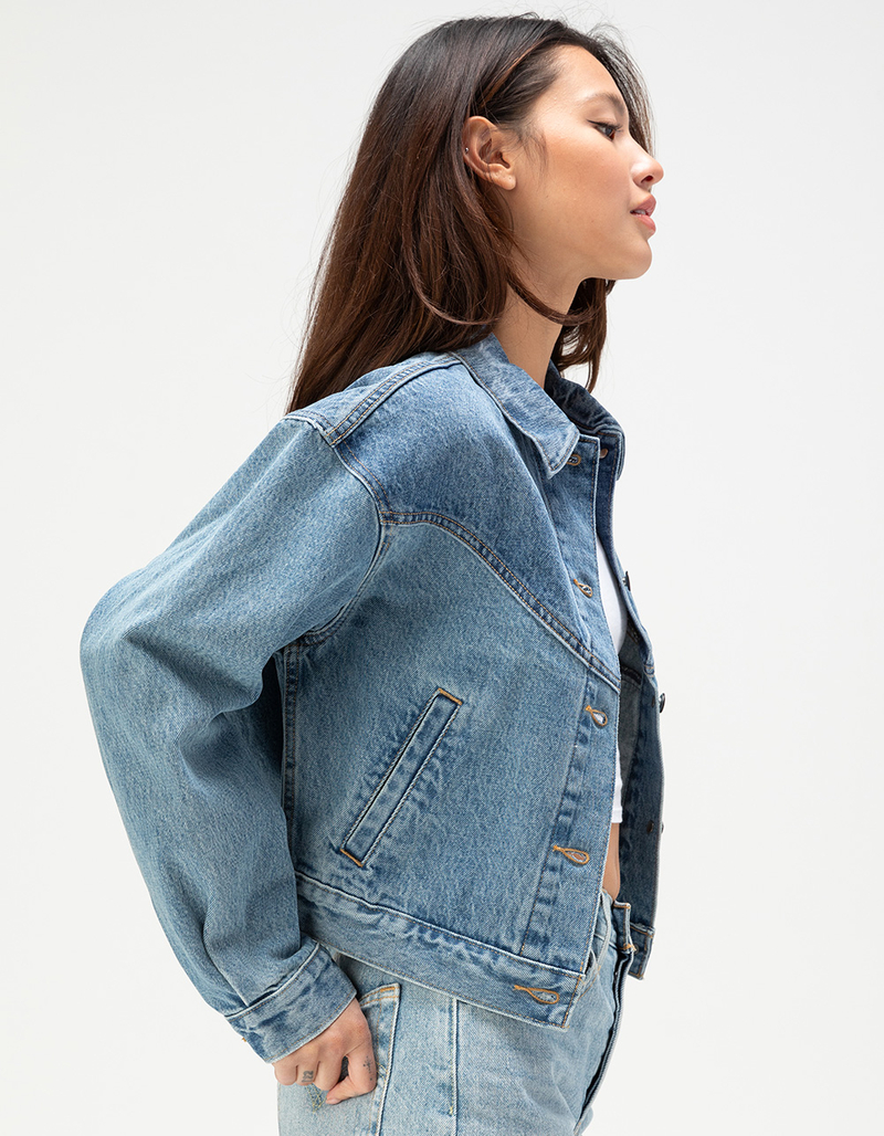 LEVI'S Premium Womens Denim Jacket - Ironic Iconic - RINSE | Tillys