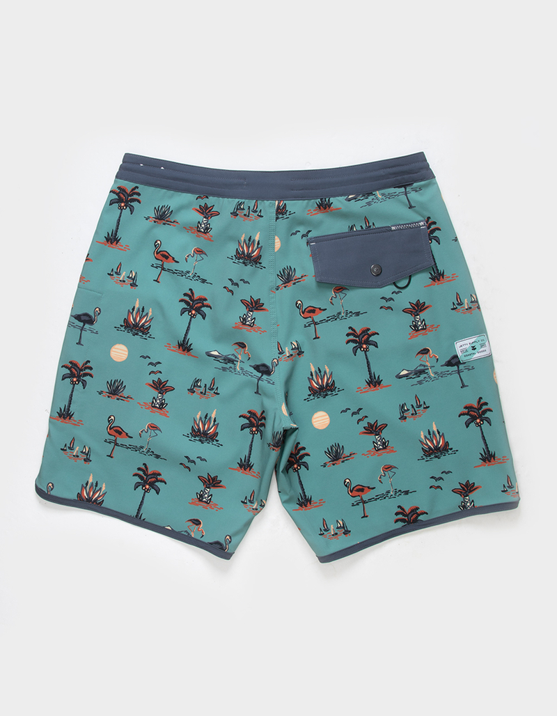 JETTY Atlantic Mens 18'' Boardshorts - MINT | Tillys