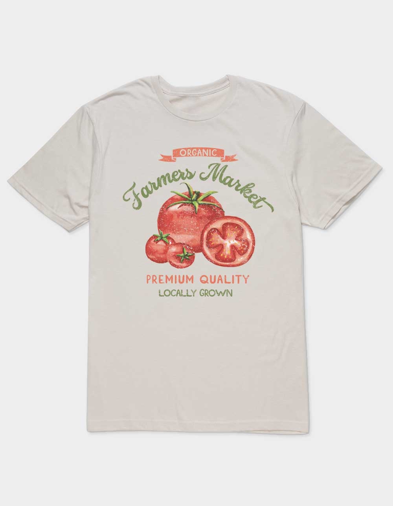 TOMATO Farmers Market Distressed Unisex Tee - SAND | Tillys