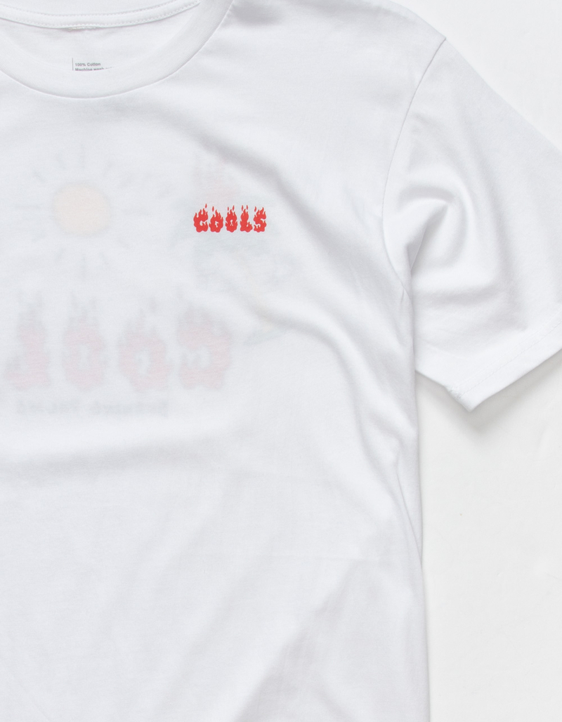 BARNEY COOLS Burning Cools Mens Tee - WHITE | Tillys