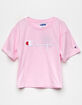 CHAMPION Boxy Girls Tee - PINK | Tillys