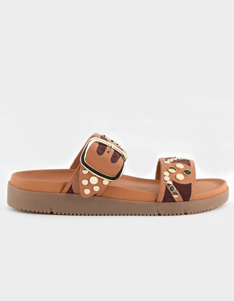 FREE PEOPLE Revelry Studded Womens Sandals - COGNAC | Tillys