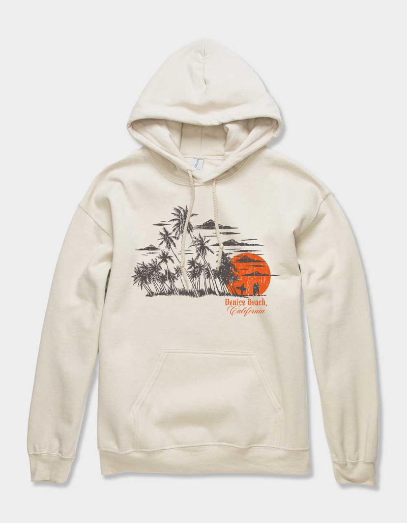 VENICE BEACH Surf Distressed Unisex Hoodie - SAND | Tillys