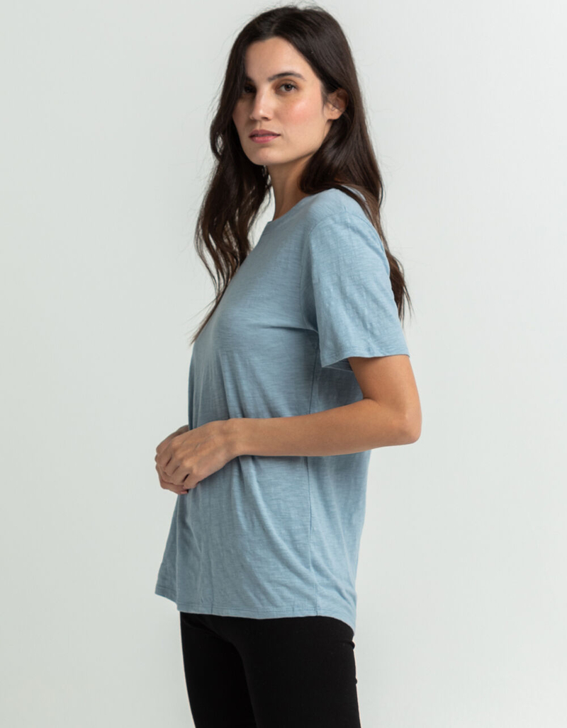 FULL TILT Essentials Slub Womens Tee - BLUE - XL | Tillys