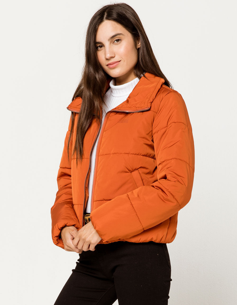 VANS Foundry Womens Puffer Jacket - BURNT ORANGE - S | Tillys