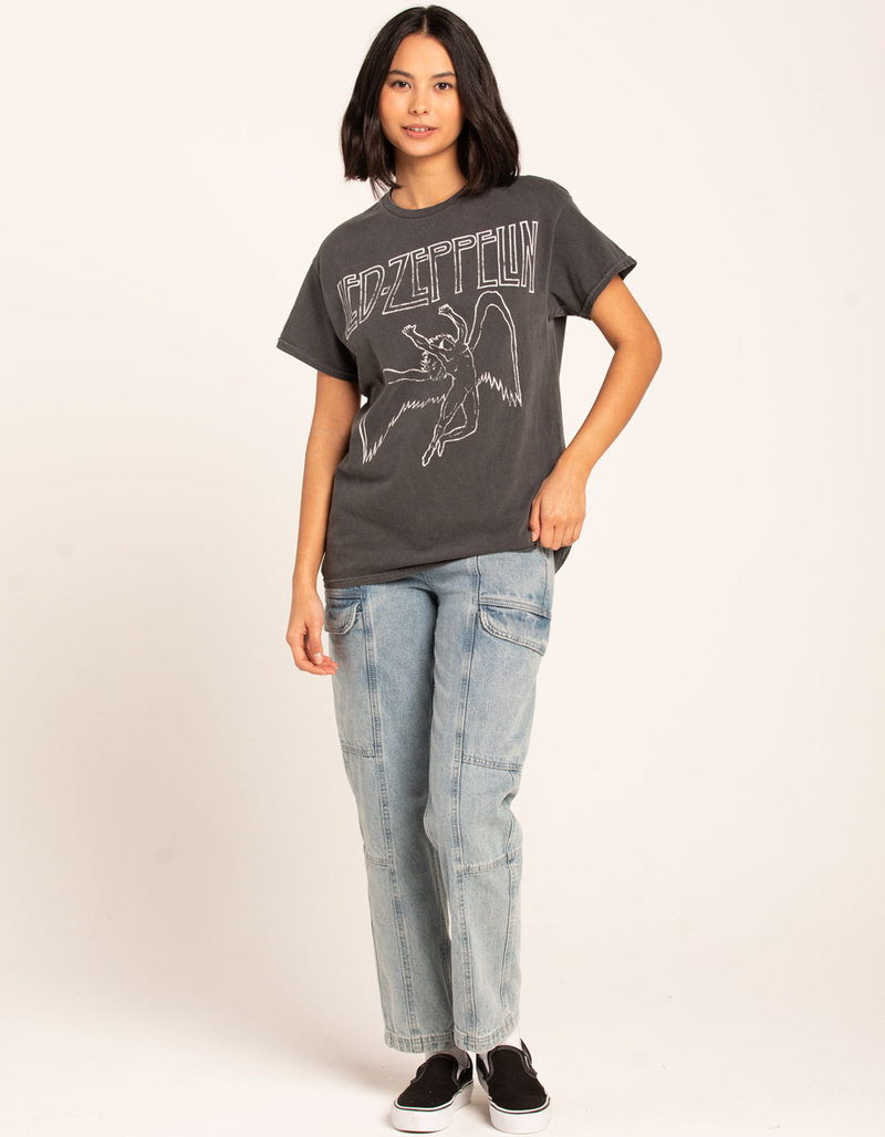 FULL TILT Led Zeppelin Womens Boyfriend Tee - GRAY | Tillys