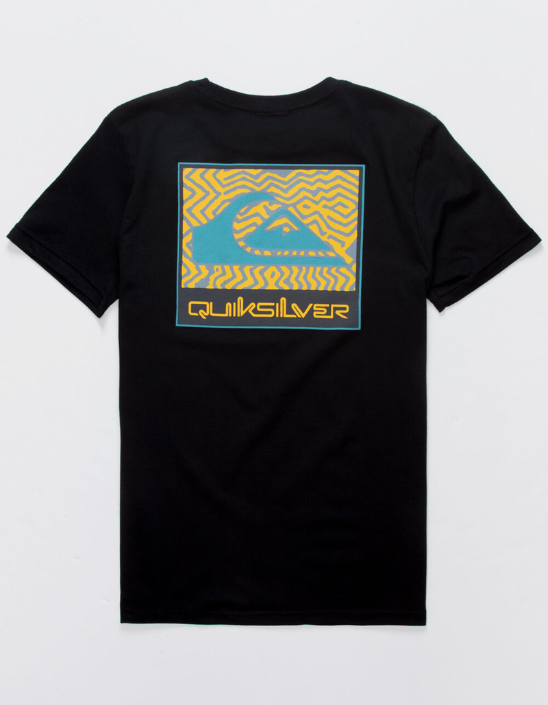 QUIKSILVER Sun Damage Boys Tee - BLACK - M | Tillys