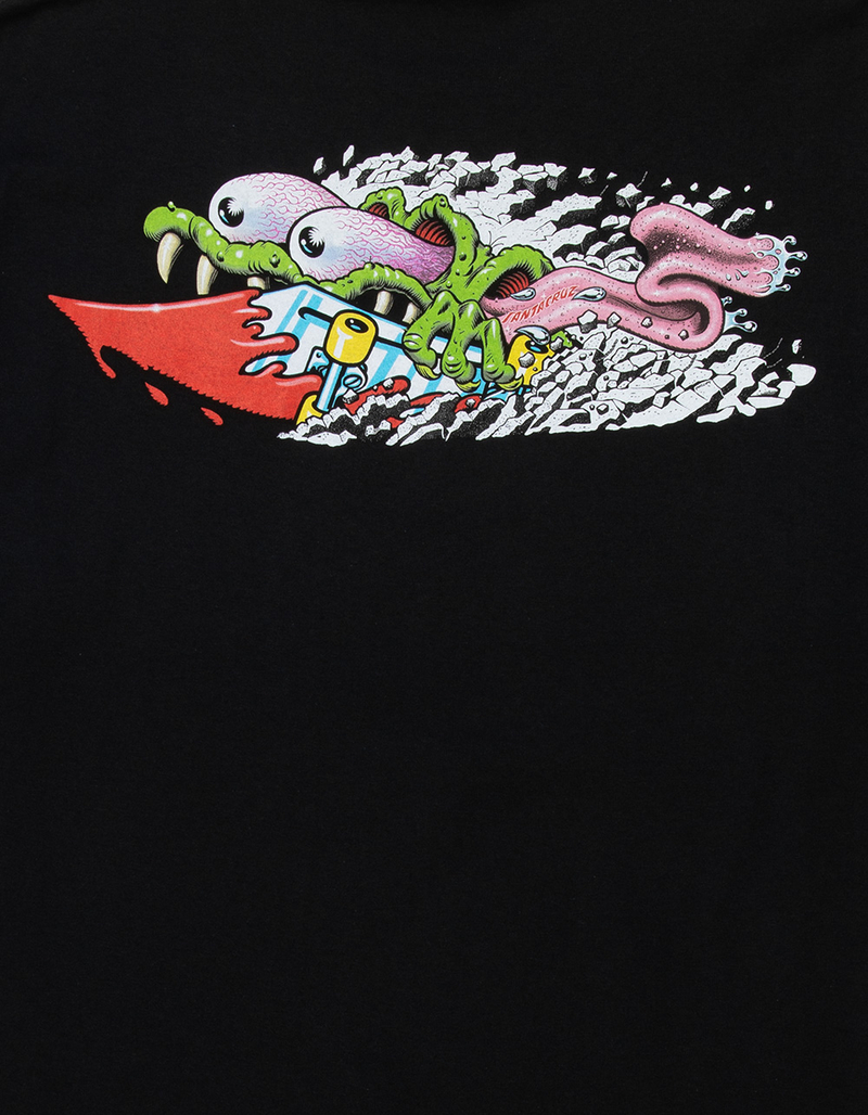 SANTA CRUZ Meek Concrete Slasher Mens Tee - BLACK | Tillys