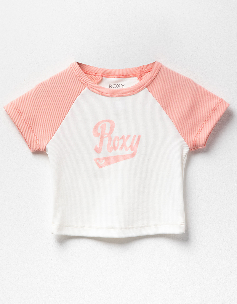 ROXY Script Girls Raglan Tee - PEACH | Tillys