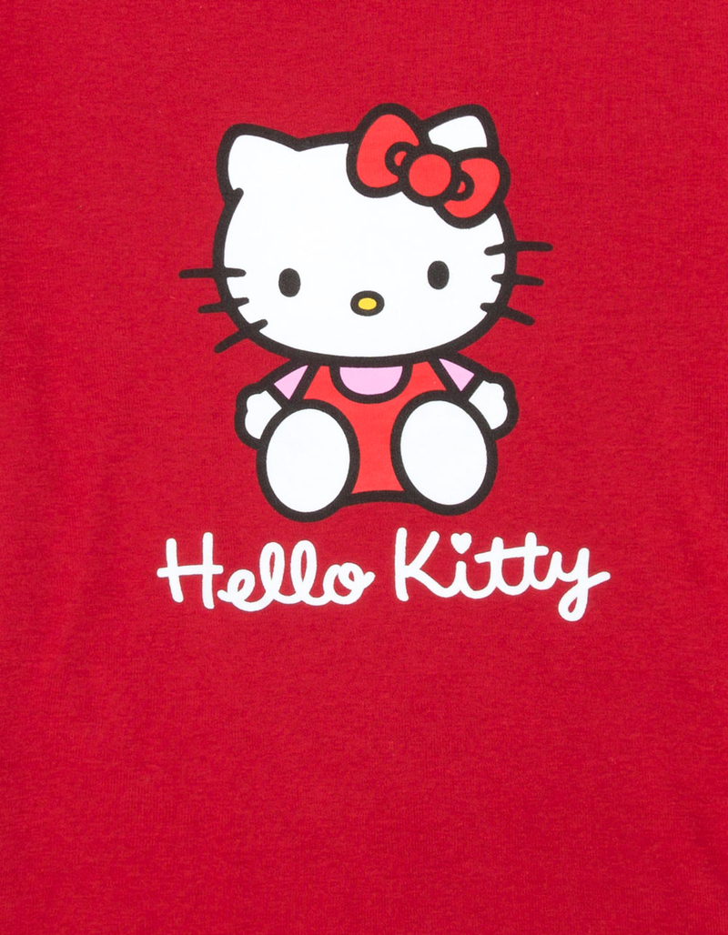 SANRIO Hello Kitty Sit Kitty Girls Tee - RED | Tillys