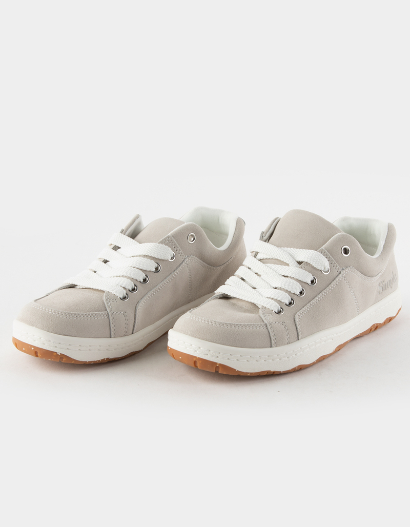 SIMPLE OS Standard Issue Suede Shoes - OATMEAL | Tillys