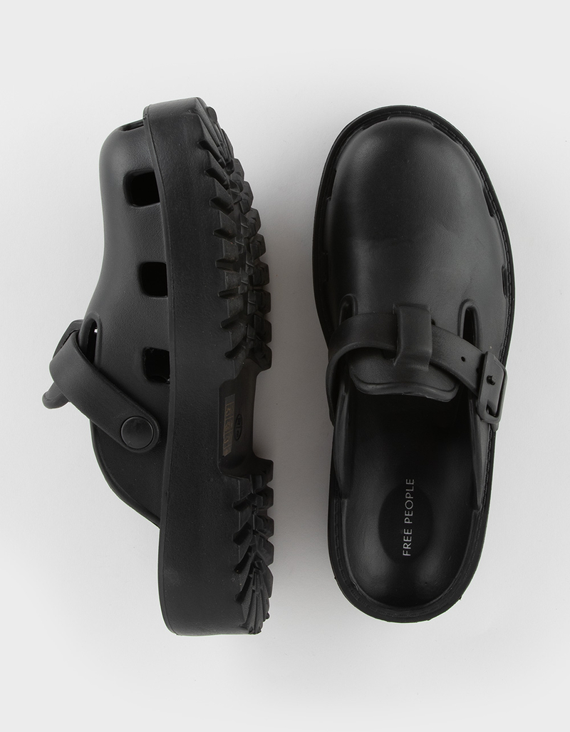 FREE PEOPLE Karlie Buckle Womens Clogs - BLACK | Tillys