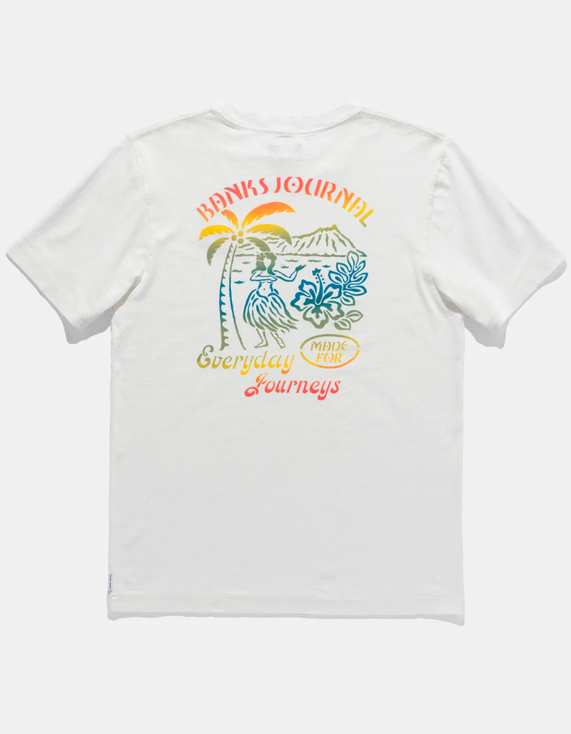 BANKS JOURNAL Mahalo Mens Tee - OFF WHITE | Tillys