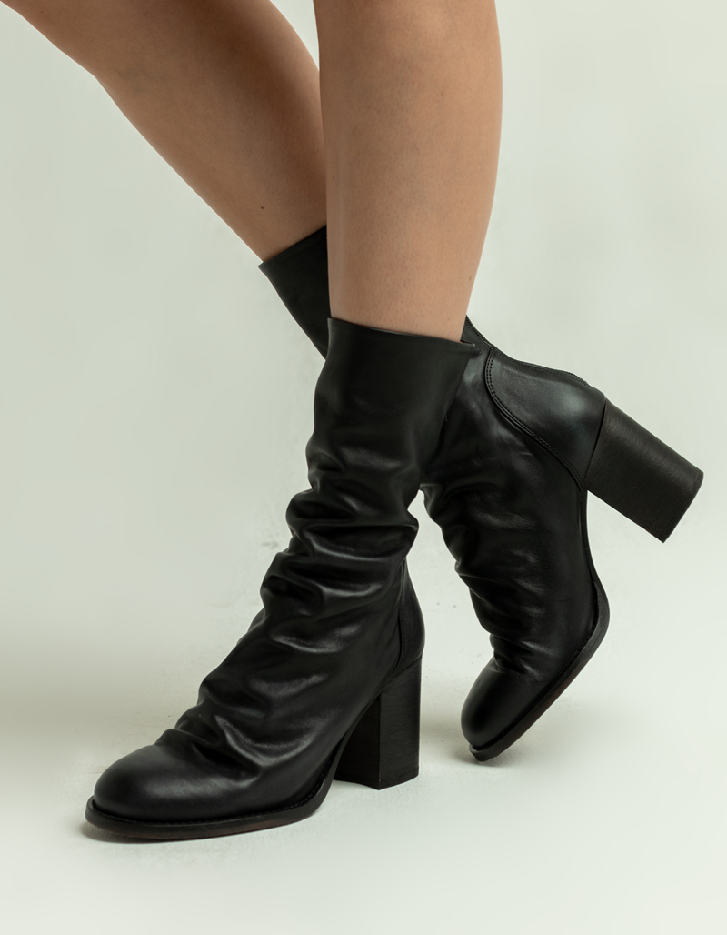 FREE PEOPLE Elle Womens Block Heel Boots - BLACK - 9 | Tillys