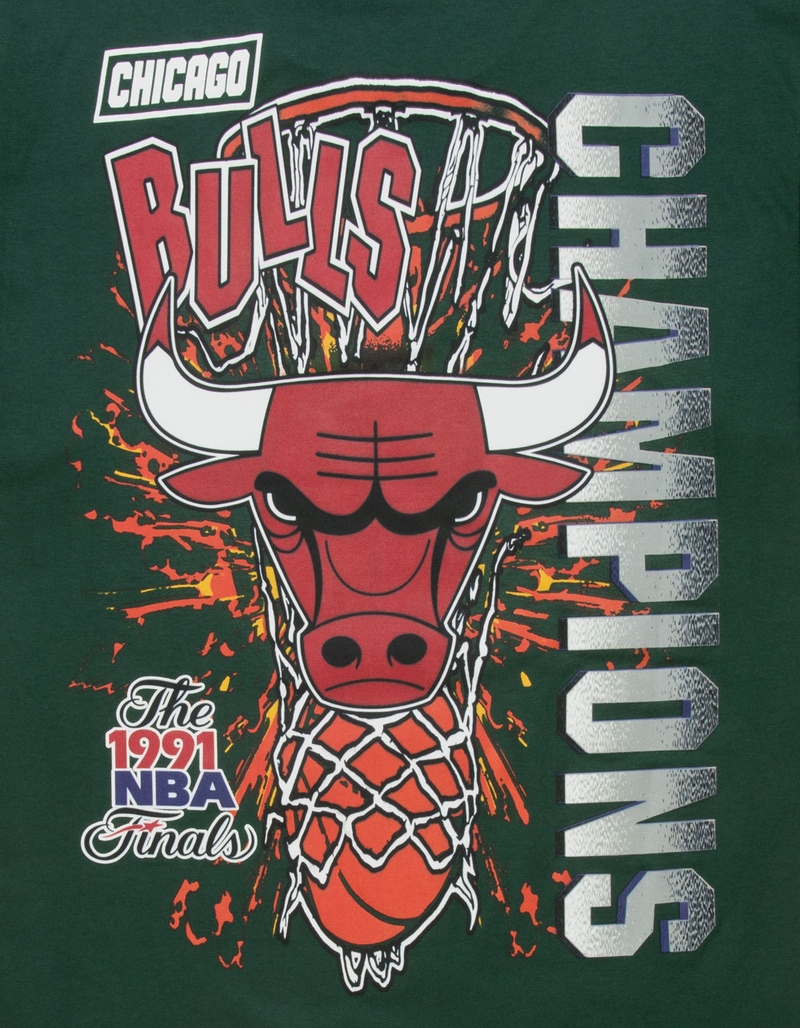 MITCHELL & NESS Chicago Bulls NBA Finals Mens Tee - FOREST | Tillys