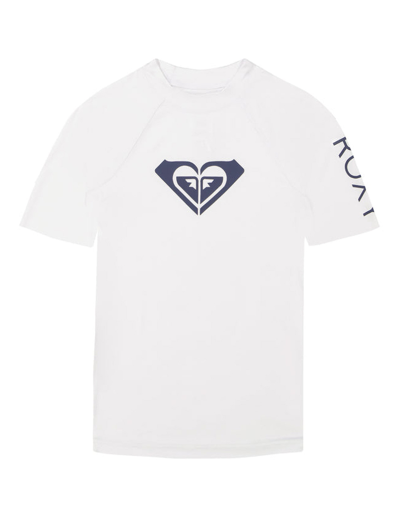ROXY Whole Hearted Girls Rashguard - WHITE - XL | Tillys